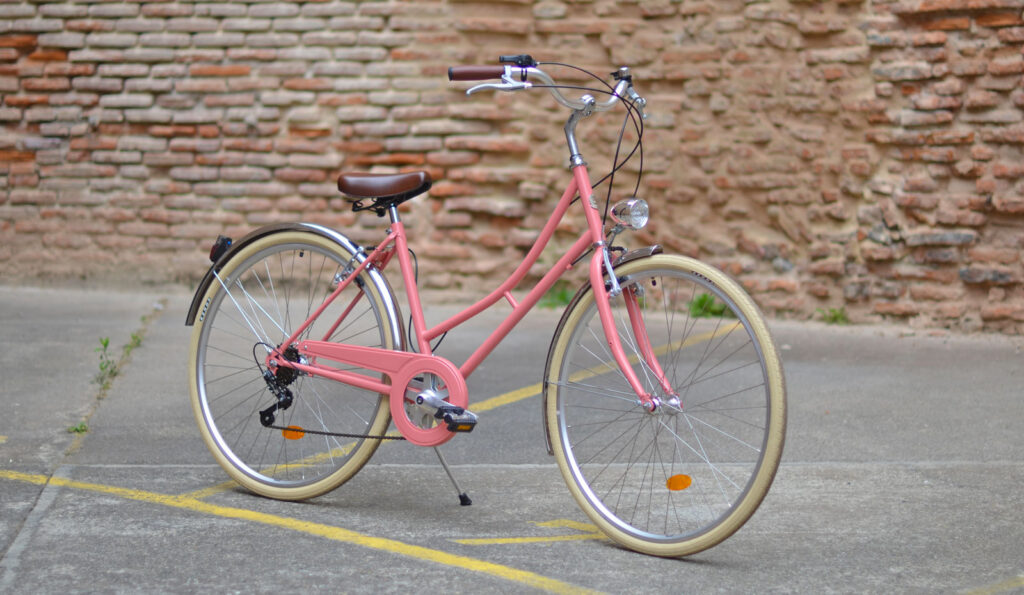 Vélo Mignon Rose - Monsieur Pignon Madame Guidon
